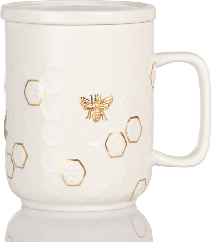 Acera Honey Bee Mug With Lid - ShopStyle