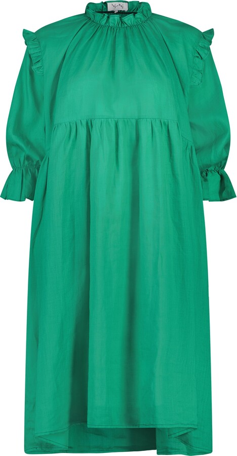 hej hej - Silver Lining Dress In Jade - ShopStyle