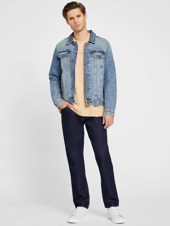 Guess Factory Nick '90s Straight Jeans - ShopStyle