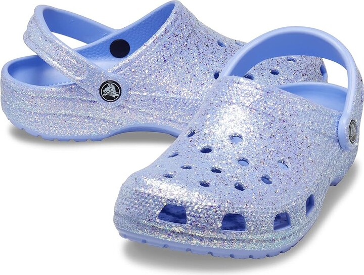 Crocs Classic Clog - Glitter (Moon Jelly) Clog Shoes - ShopStyle