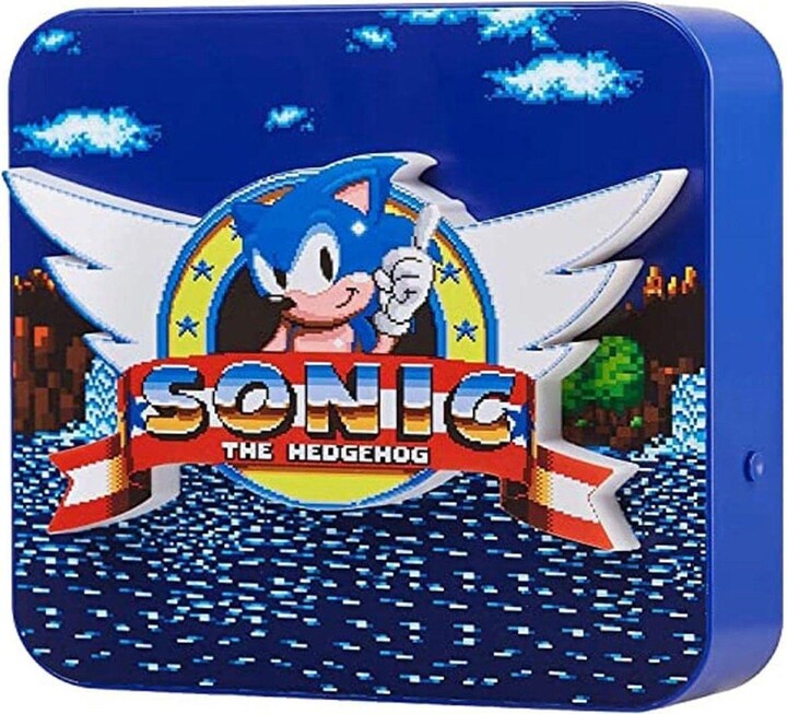Sonic the Hedgehog 8-Bit 3D Desk Lamp / Wall Light - ShopStyle