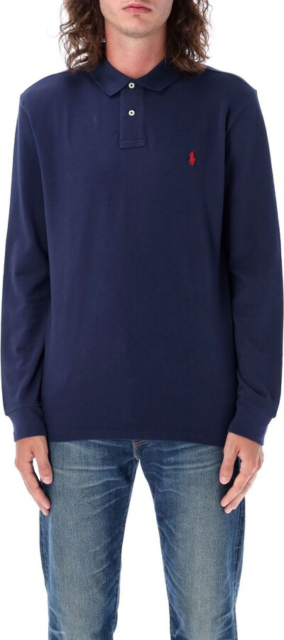 Polo Ralph Lauren Long-sleeved polo shirt - ShopStyle