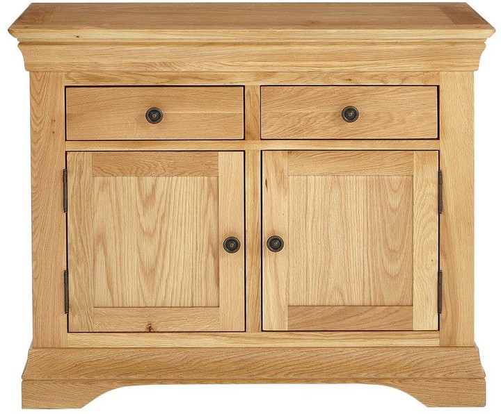 Luxe Collection Constance Oak Ready Assembled Compact Sideboard - ShopStyle
