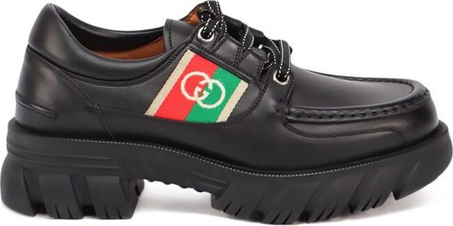 Gucci GG Platform Lace-Up Shoes - ShopStyle