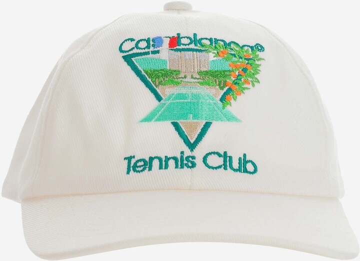 Casablanca Tennis Club Cap - ShopStyle Hats