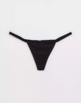 aerie Cotton Ultra Low Rise String Thong Underwear - ShopStyle