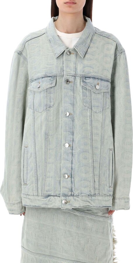 Marc Jacobs Monogram denim jacket - ShopStyle