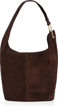 Michael Kors Sonny Medium Suede Hobo Bag - ShopStyle
