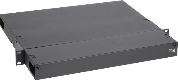 ICC Fiber Optic Rack Mount Enclosure - Black Powder Coat - Metal, Cold ...