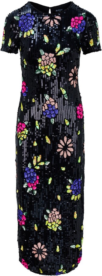 Raevynn Women's Lula Floral Dress In Black - ShopStyle