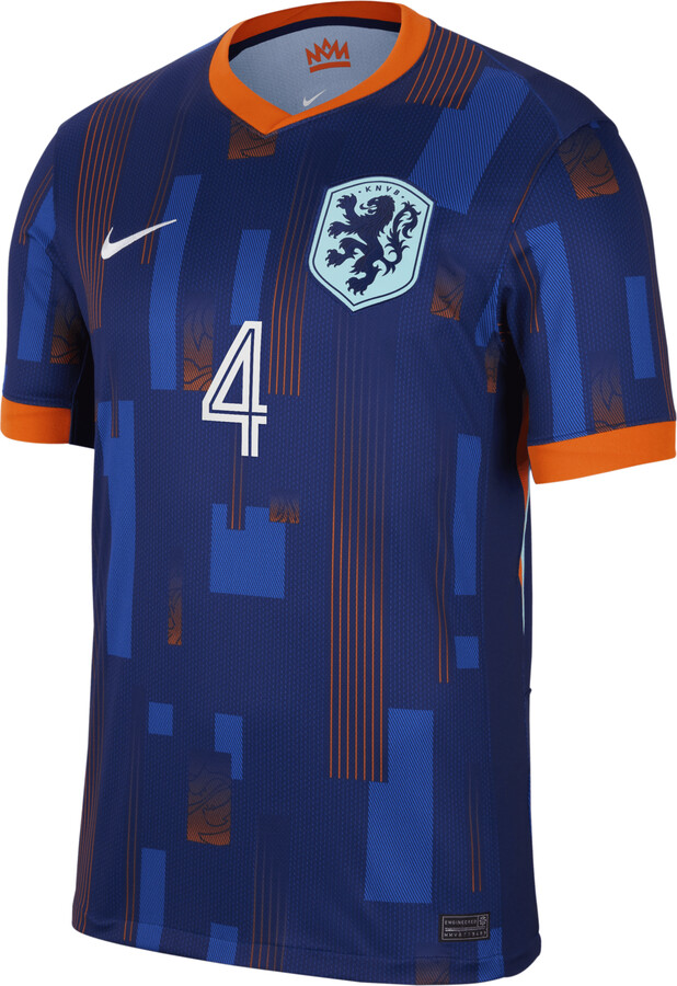 Nike Virgil van Dijk Netherlands National Team 2024 Stadium Away Men's ...