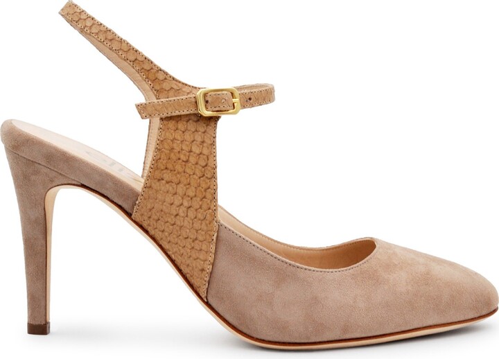 Elizee - Frecia High Heel Pump - Brown - ShopStyle