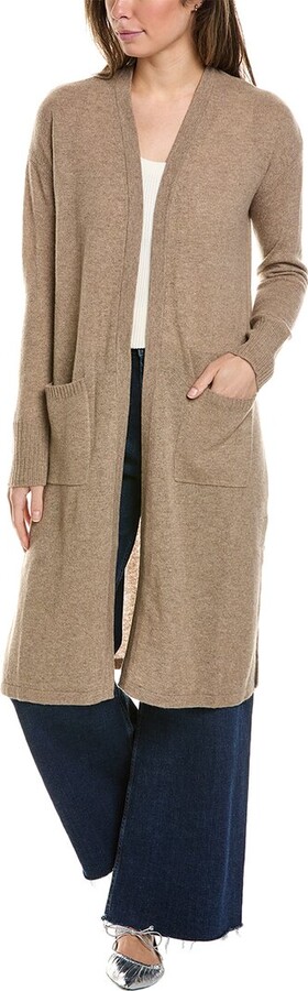 Alashan Cashmere Effortless Long Cashmere Duster - ShopStyle