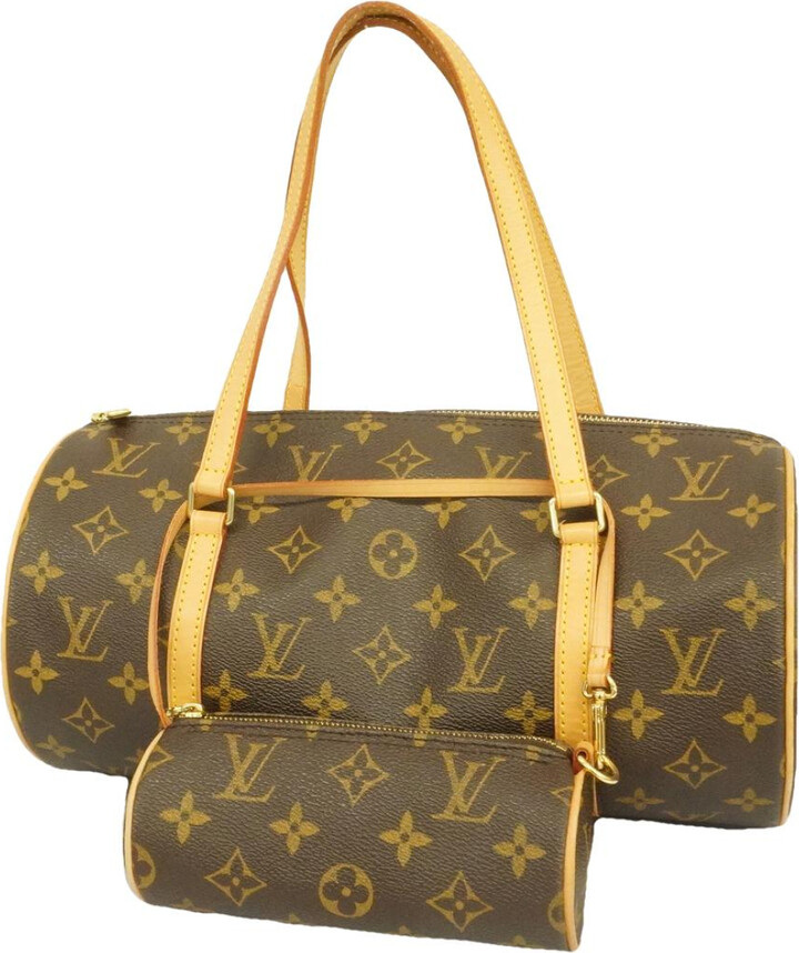 Louis Vuitton Papillon leather handbag - ShopStyle Tote Bags