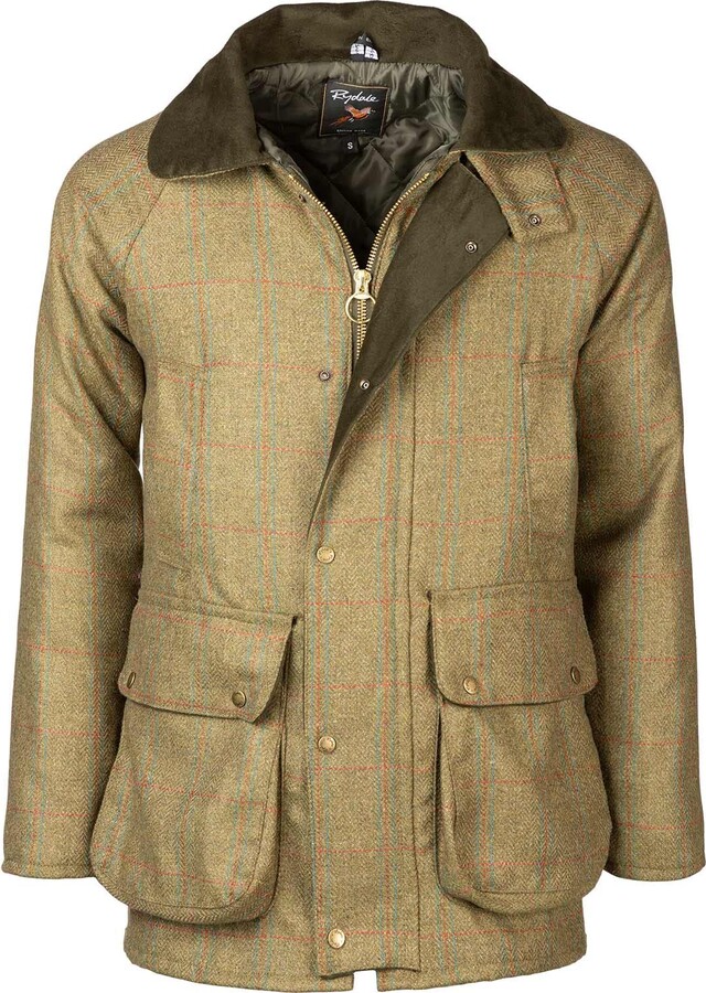 Rydale Men's Derby Tweed Jacket UK Made Hunting Coat 2 Colours (S ...