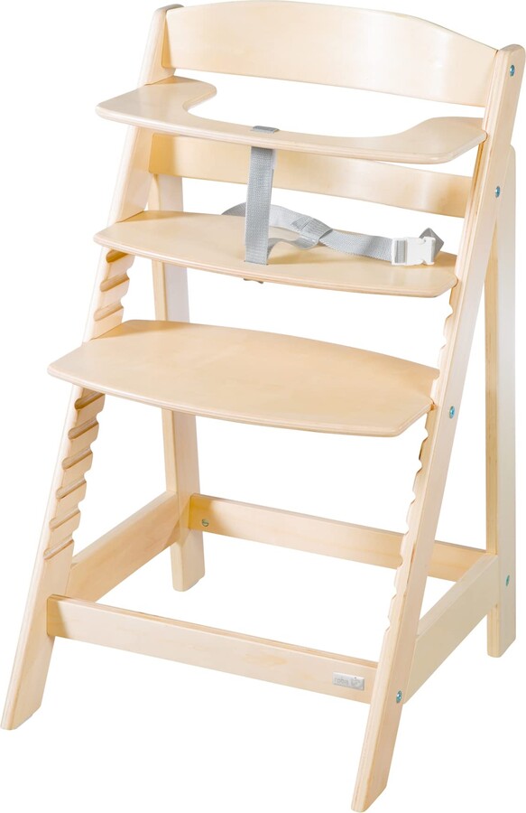 roba Wooden Grow-Along High Chair Sit Up Flex - Adjustable for Children ...
