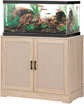 Dakota Fields 30-50 Gallon Aquarium Stand, Fish Tank Stand With Storage ...