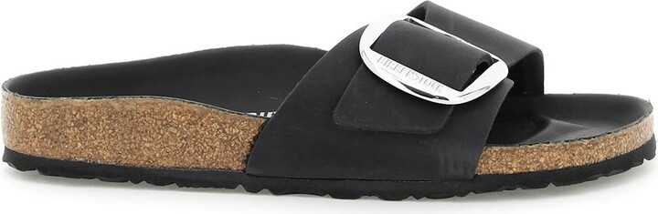 Birkenstock Madrid Big Buckle Slides - ShopStyle