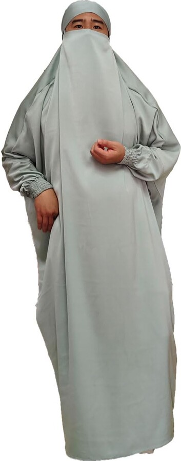 YOVALO Women's Dress Muslim One Piece Prayer Dress for Women Abaya ...