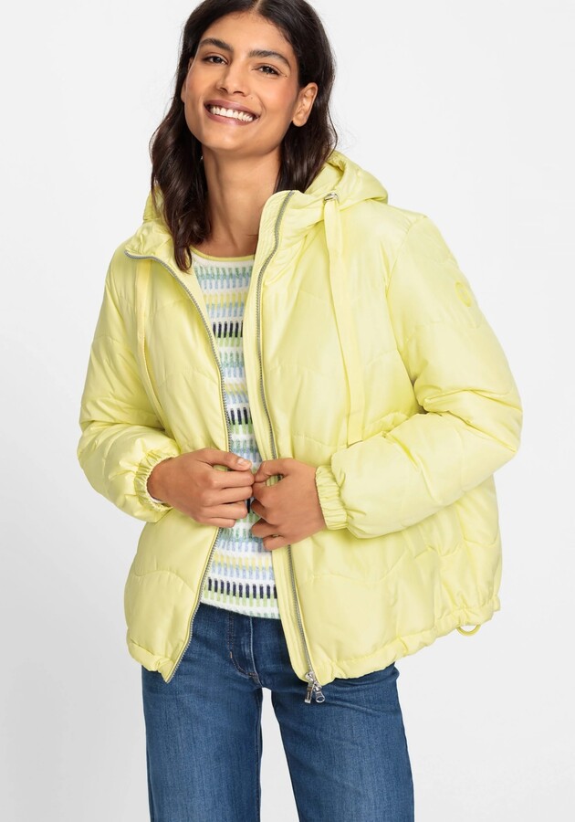 Olsen Women's Long Sleeve Quilted Jacket with Hood - ShopStyle Down ...