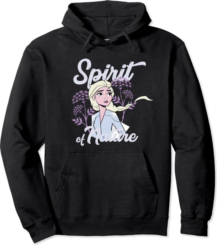 Disney Frozen 2 Elsa Spirit Of Nature Brave Looking Portrait Pullover ...