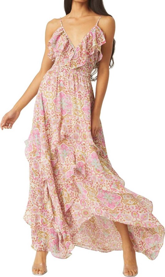 MISA Nadya Dress In Veranda Flora - ShopStyle