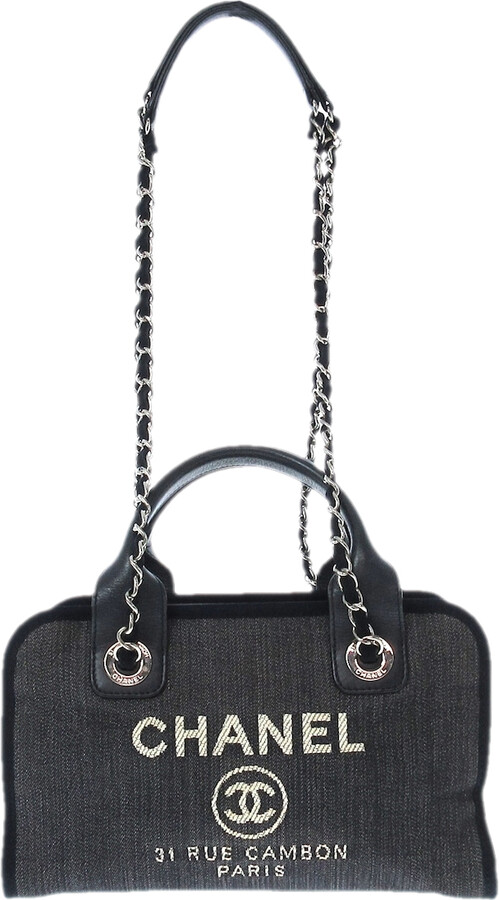 Chanel Deauville handbag - ShopStyle Shoulder Bags