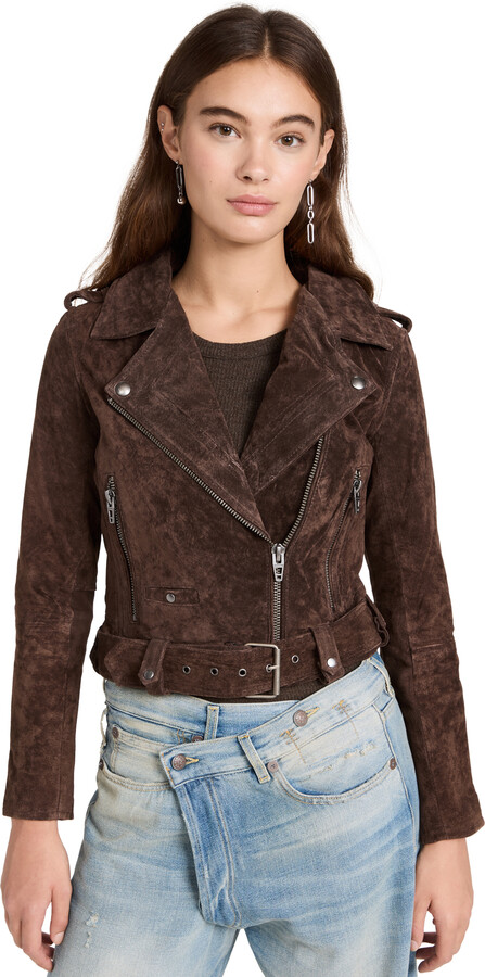 Blank NYC Suede Moto Jacket - ShopStyle