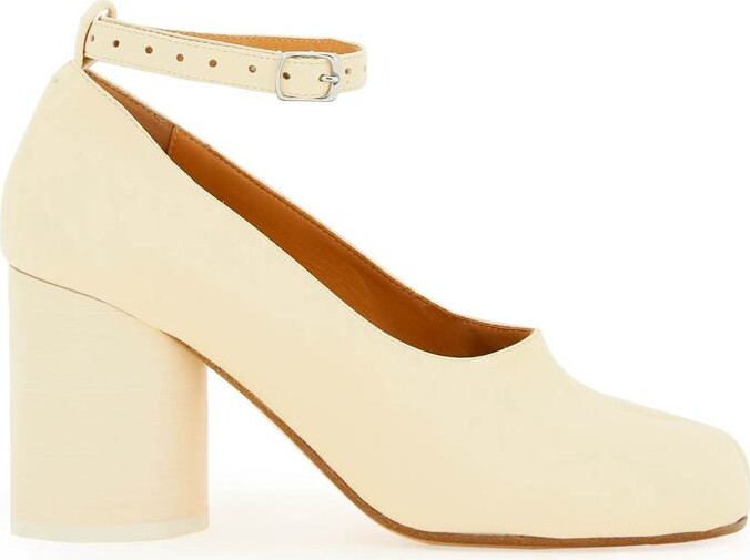 Maison Margiela Mary Jane Style Tabi Décol - ShopStyle Pumps