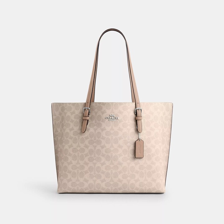 Coach Outlet Mollie Tote Bag In Signature Canvas - ShopStyle