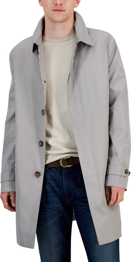 Lauren Ralph Lauren Men's Classic-Fit Solid Raincoat - ShopStyle