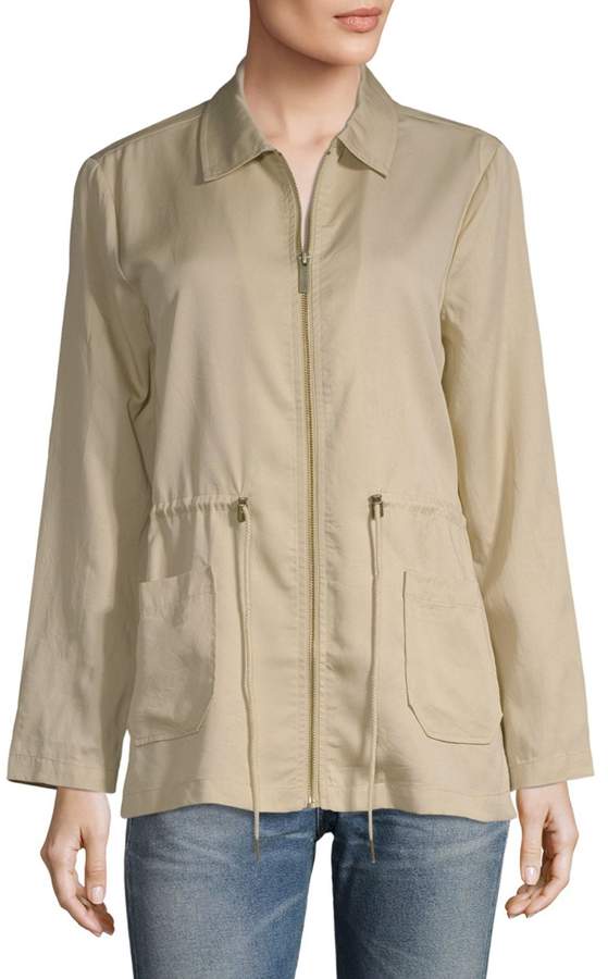 Sanctuary Drawstring Utility Jacket - ShopStyle