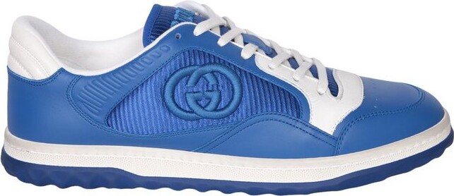 Gucci Logo Embroidered Low-Top Sneakers - ShopStyle