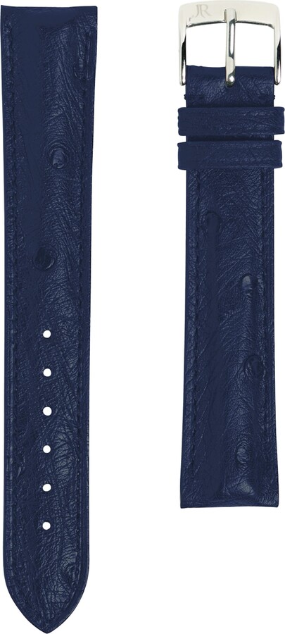 Jean Rousseau Classic Ostrich Leather Watch Strap - ShopStyle