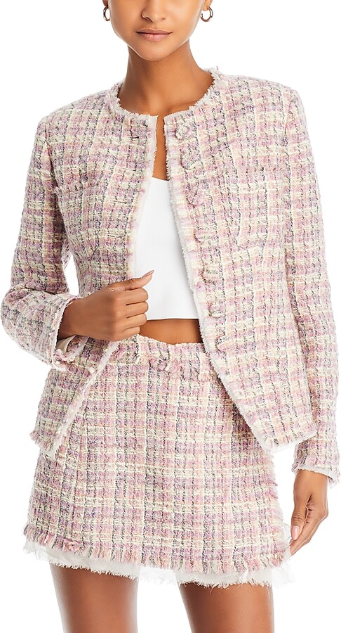 LoveShackFancy Fraser Tweed Jacket - ShopStyle