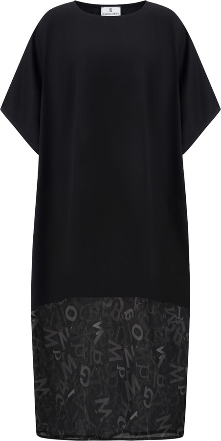 Dhara Sheth Dubai Women's Abc Black Kaftan Dress – Black - ShopStyle