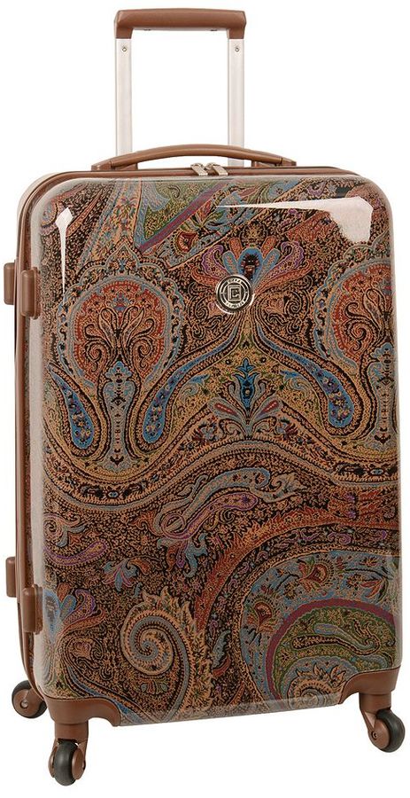 Chaps Hyde Park Paisley 24-Inch Hardside Spinner Luggage - ShopStyle