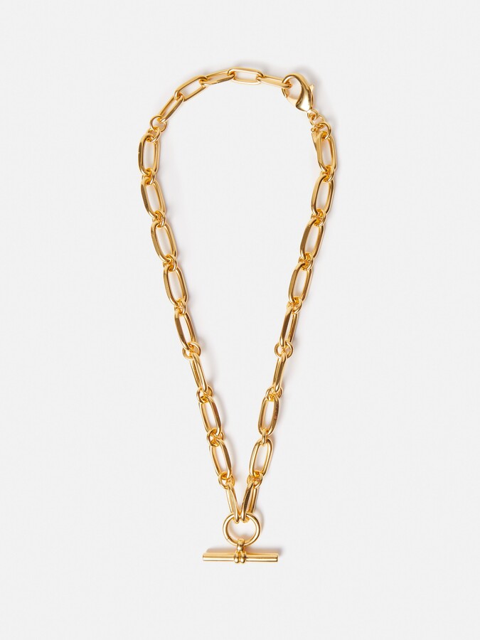 JigsawJigsaw Trombone Link Chain Necklace - ShopStyle