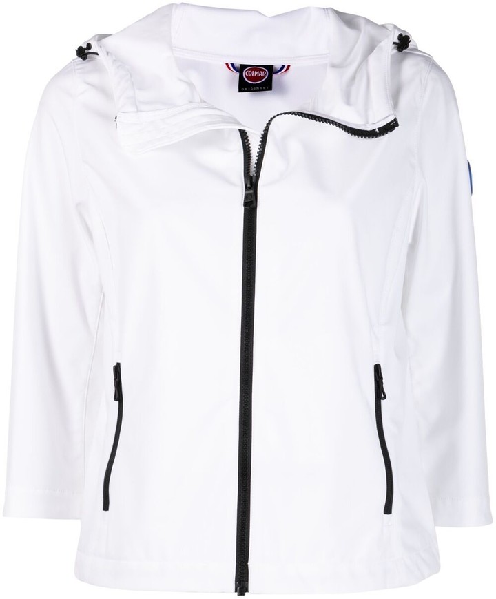 Colmar Logo-Patch Cropped Jacket - ShopStyle