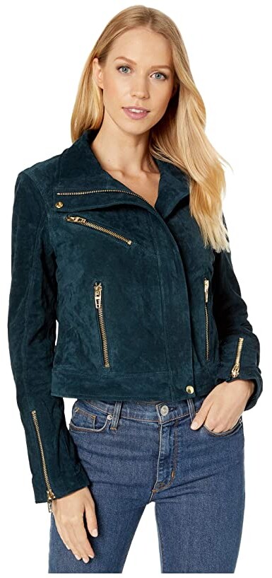 Blank NYC Suede Moto Jacket - ShopStyle