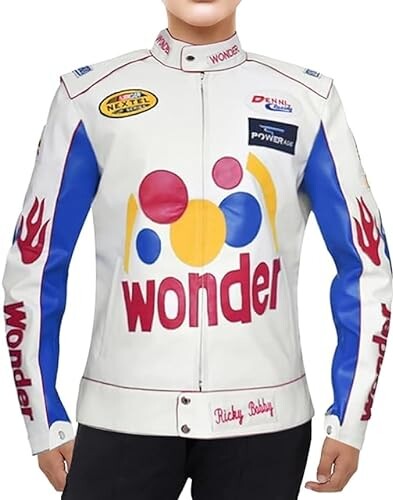 DENZE Women Talladega Nights Ricky Bobby Wonder Racing Carley Bobby Old ...