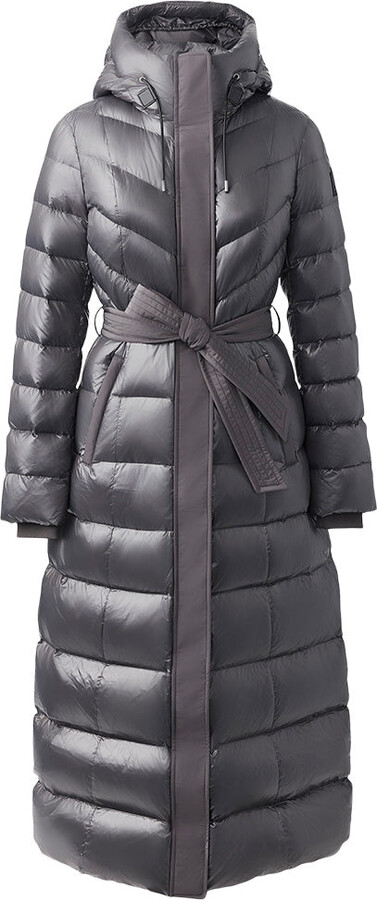 Mackage Calina Lustrous Light Down Maxi Coat - ShopStyle