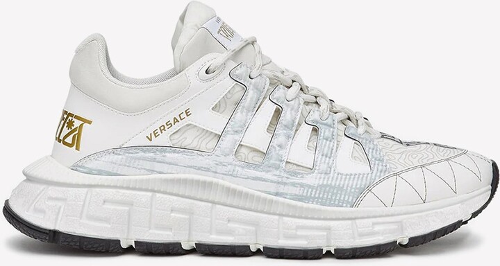 Versace Trigreca Low-Top Sneakers - ShopStyle Trainers & Athletic Shoes