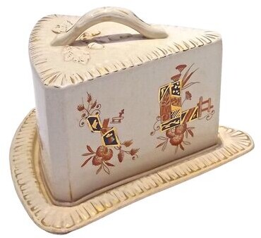 Antique Covered English Cheese Dish - Vermilion Designs - Gray - ShopStyle