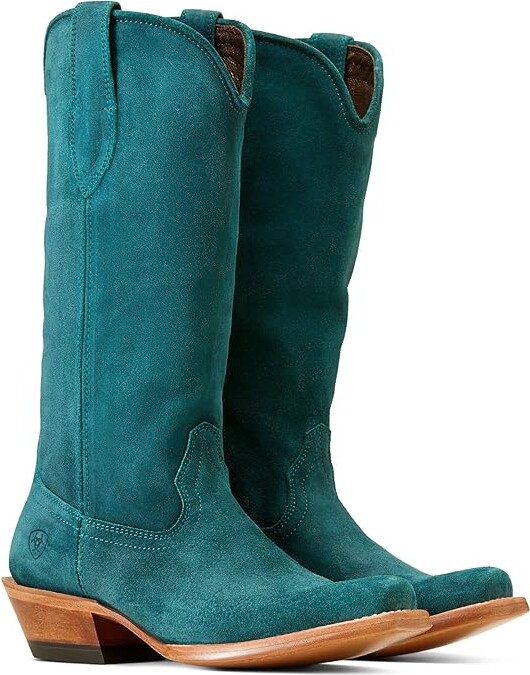 Ariat Memphis (Deep Teal Roughout) Cowboy Boots - ShopStyle