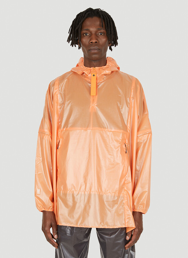 Rains Ultralight Anorak Jacket in Orange - ShopStyle