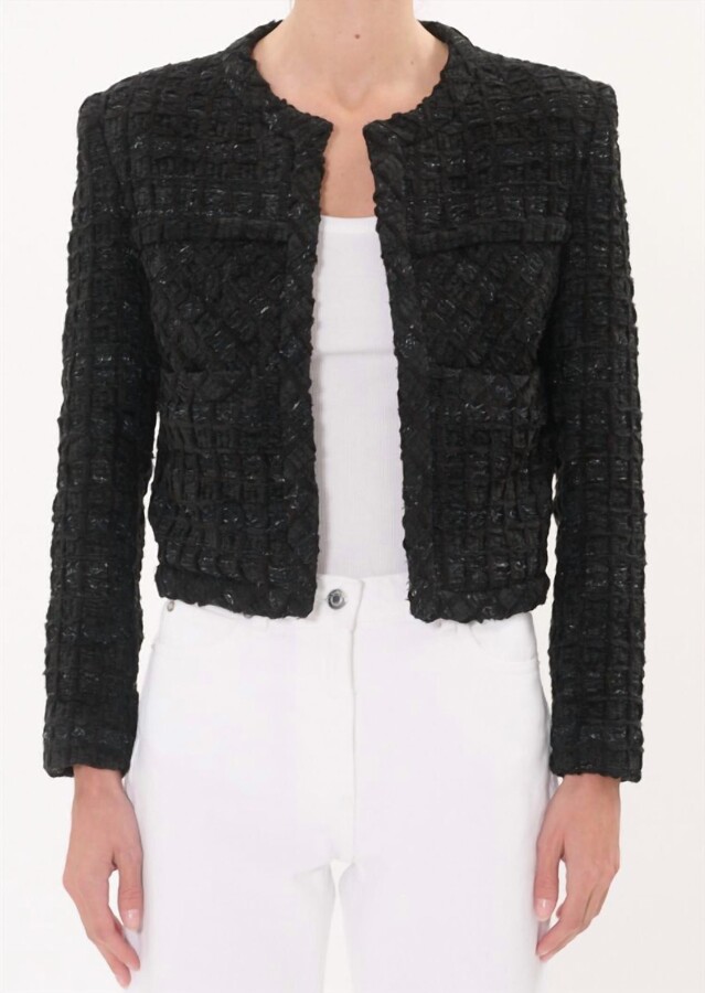 IRO Giovani Jacket In Black - ShopStyle