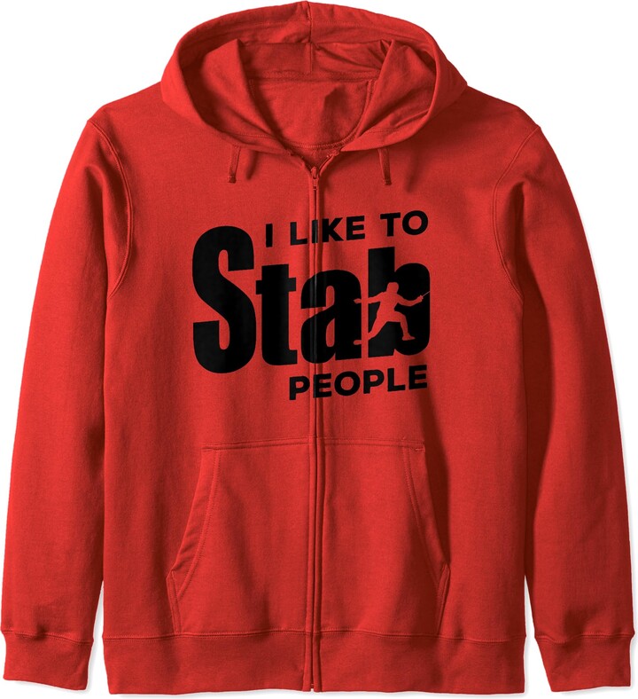 Fence Fencing Epee Martial Arts Gift Idea Sword Fencing I Like To Stab ...