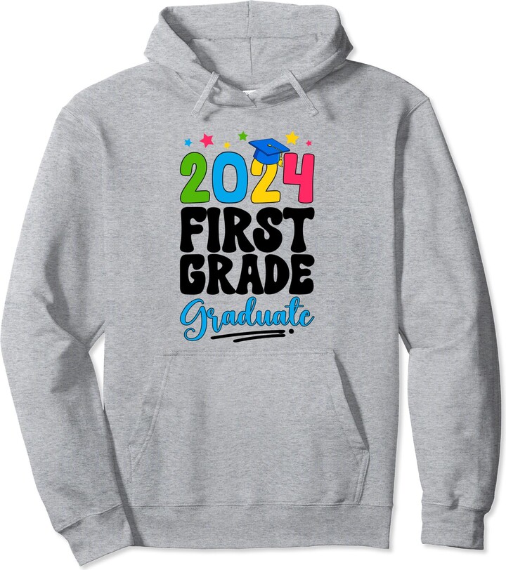 Graduation Last Day of School Tee Gifts 2024 First Grade Graduate 1st ...