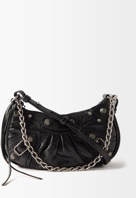 Balenciaga Cagole Mini Leather Shoulder Bag - ShopStyle